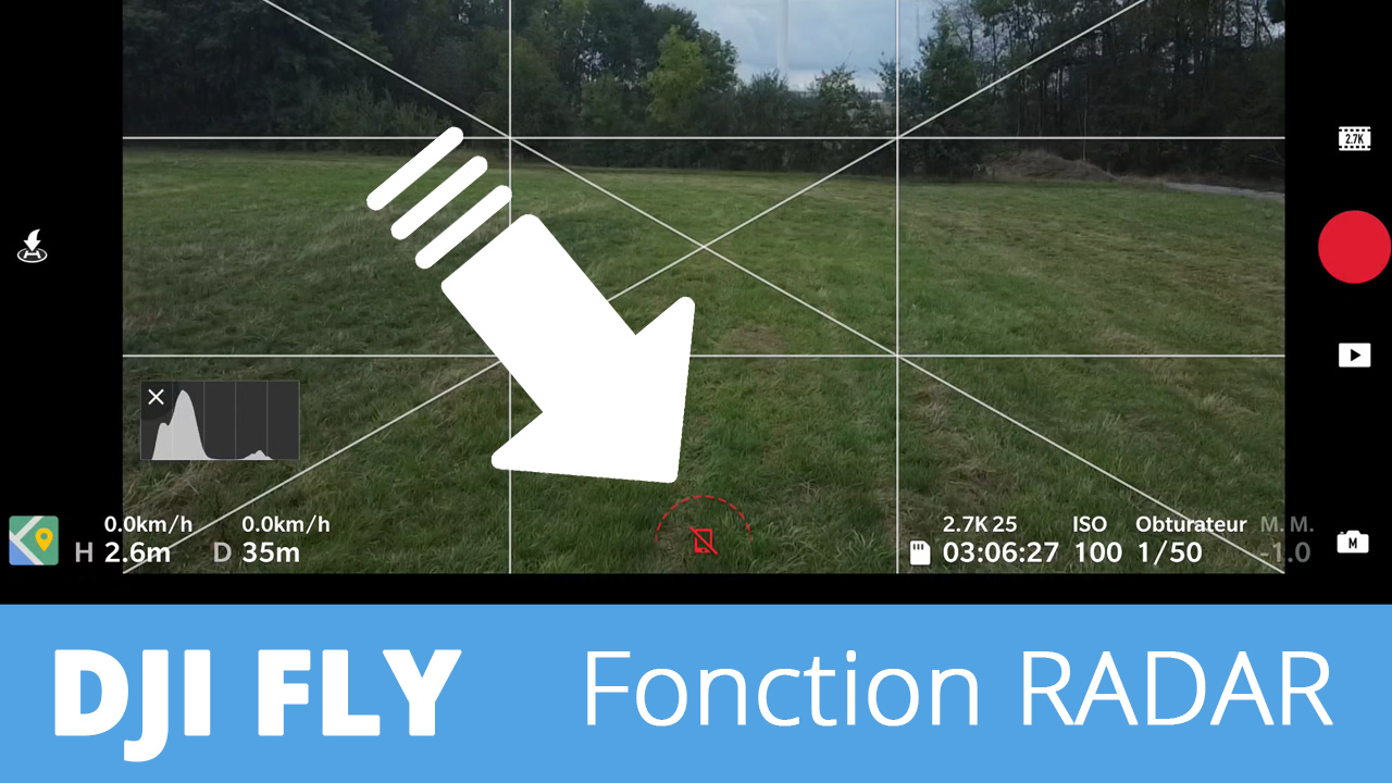 DJI FLY : La fonction radar en détails (Mavic Air 2 et Mavic Mini)