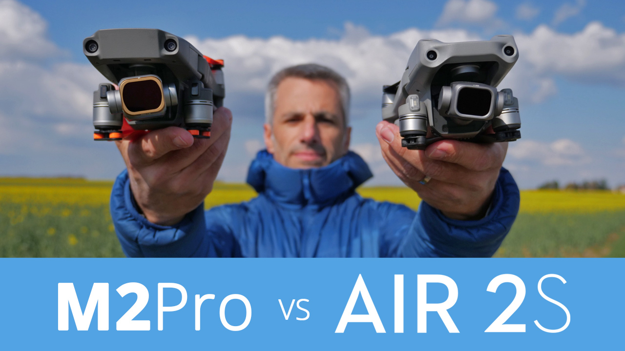 Comparatif DJI AIR 2 S face au Mavic 2 Pro