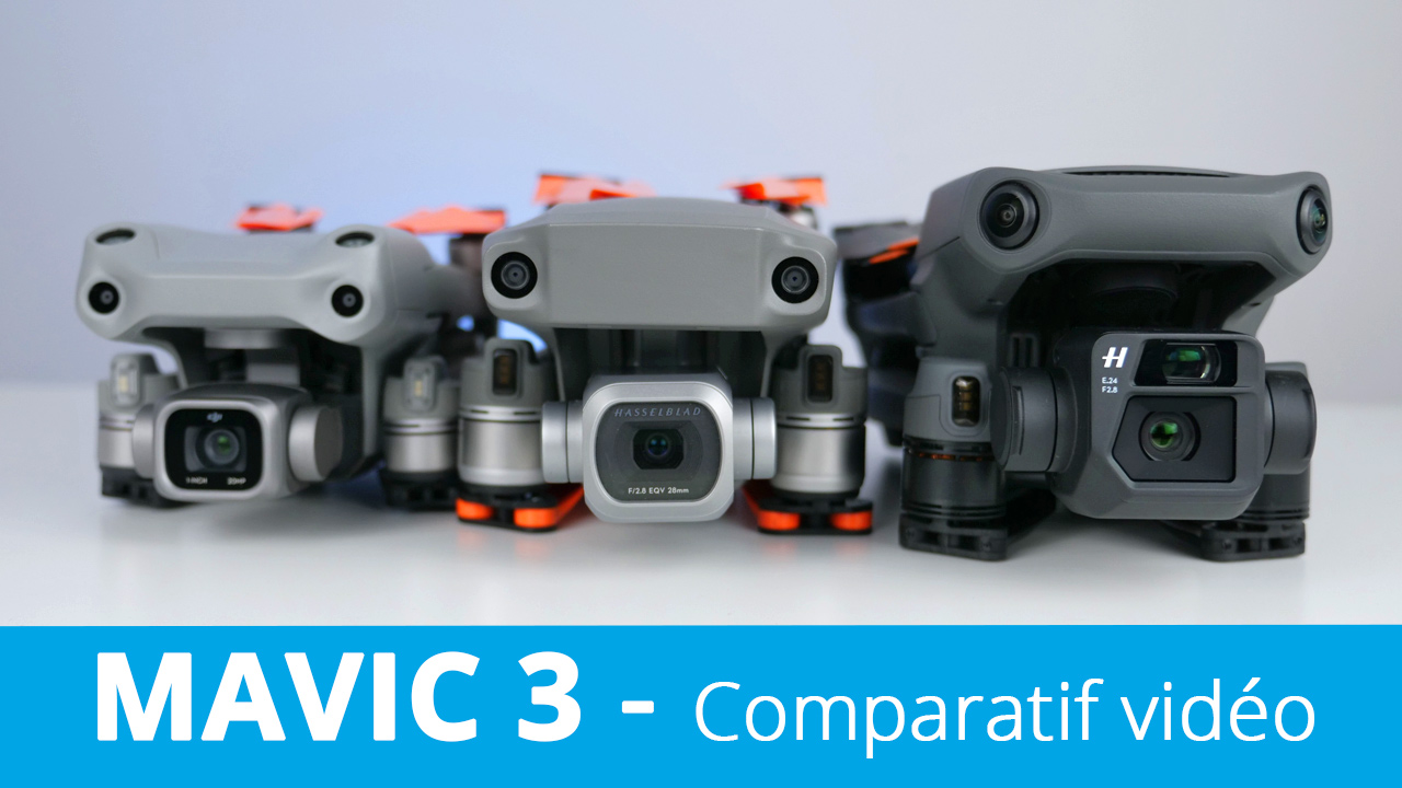 DJI MAVIC 3 vs MAVIC 2 PRO vs AIR 2S : COMPARATIF qualité vidéo et photo