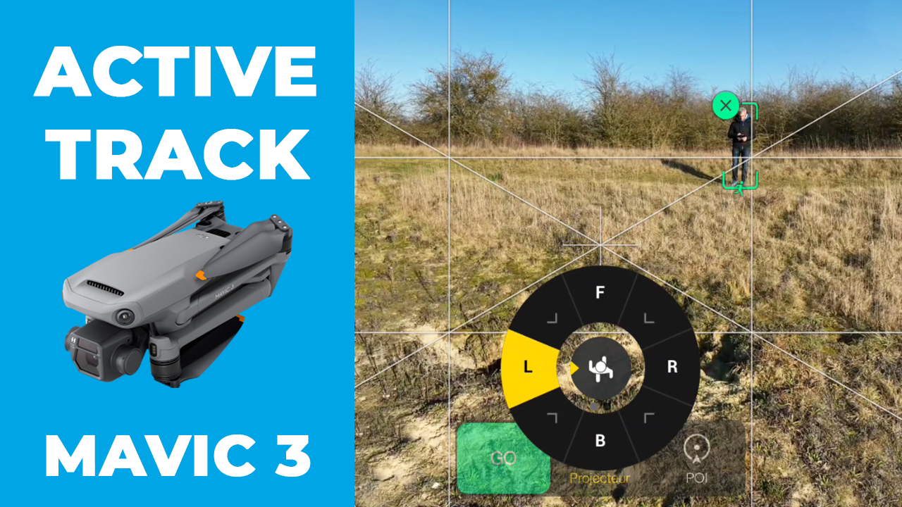 DJI MAVIC 3 : La fonction FOCUS TRACKING est-elle efficace