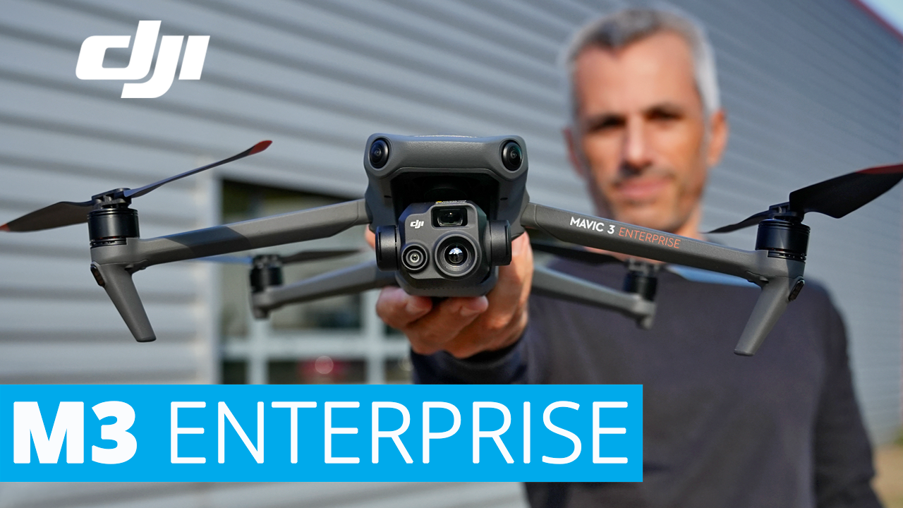 Présentation des DJI MAVIC 3 ENTERPRISE : Mavic 3 Thermique et RTK