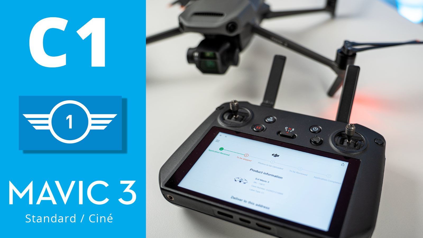 DJI MAVIC 3 : Comment obtenir la CLASSIFICATION C1 pour son drone