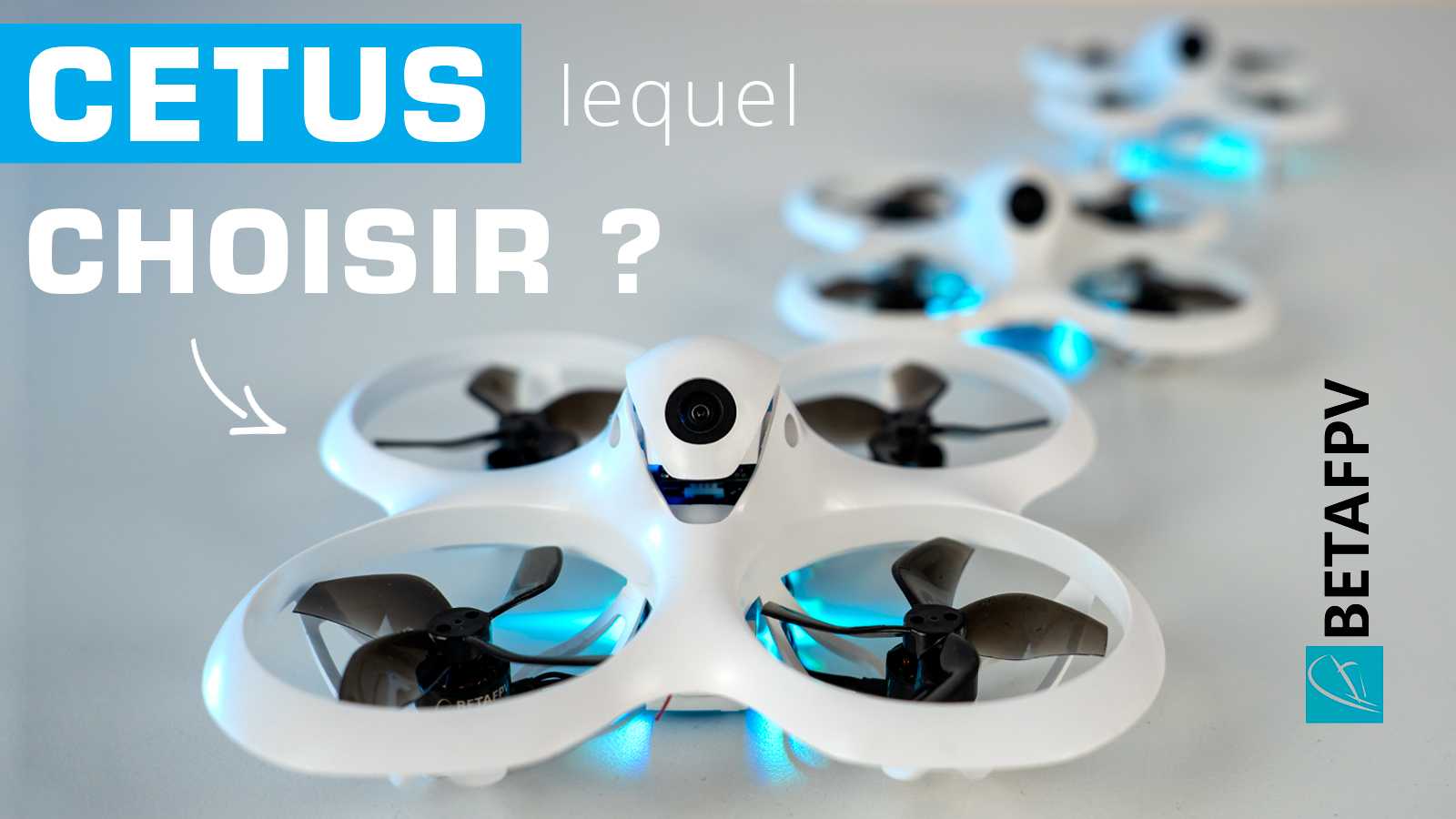 BetaFPV CETUS X (2023 avec maintien de position) pour s'initier au ...