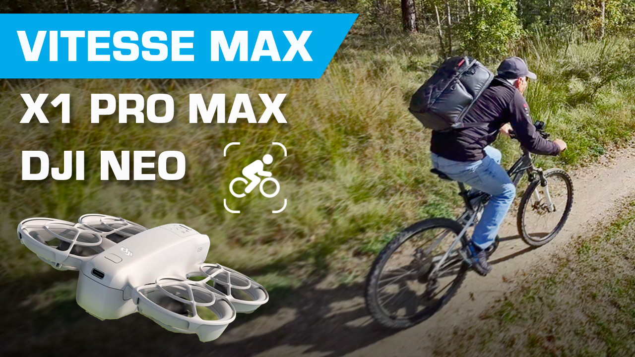 DJI NEO vs HOVERAir X1 ProMax : Quelle VITESSE de SUIVI maximum ? DJI ...