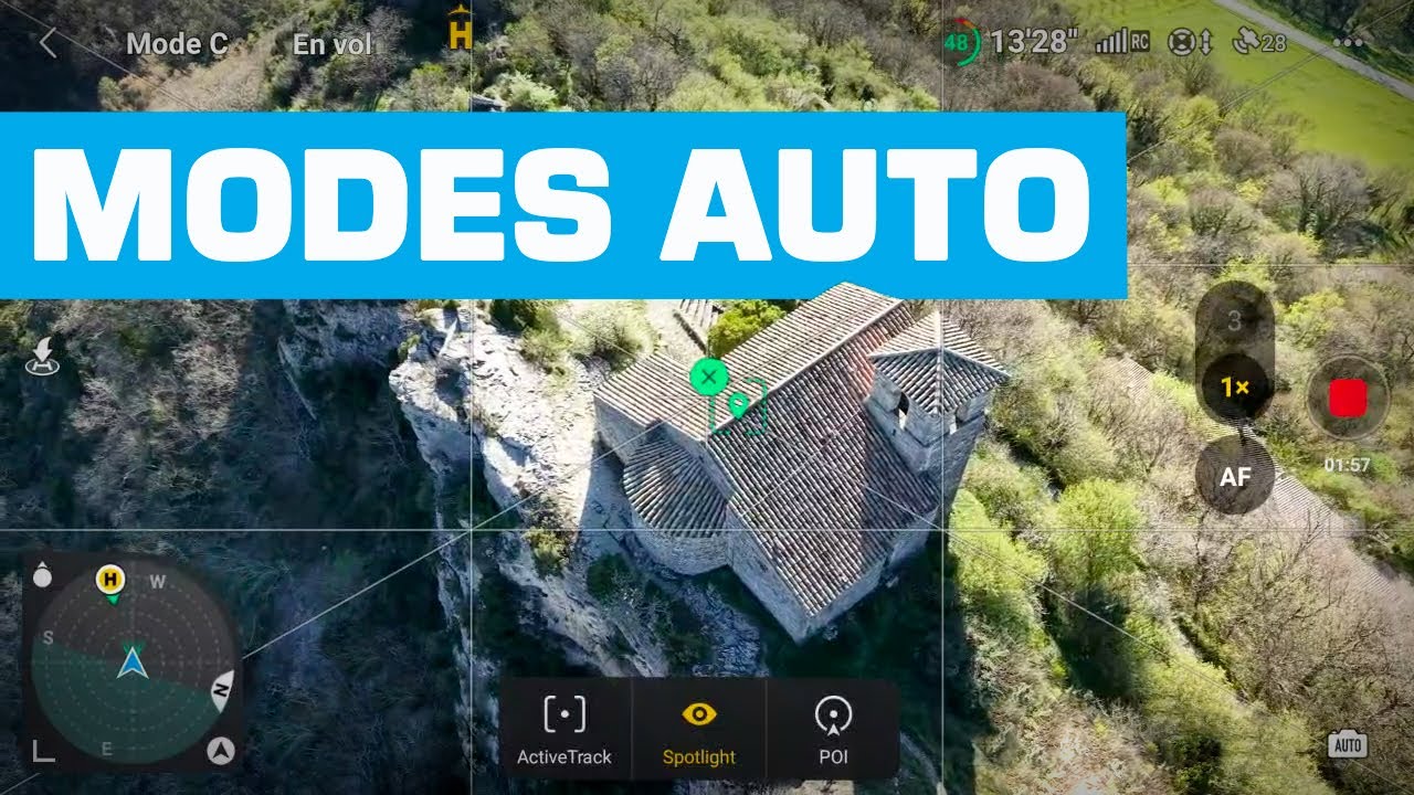 Les modes de vol AUTOMATIQUES en drone : FAUT-IL les UTILISER